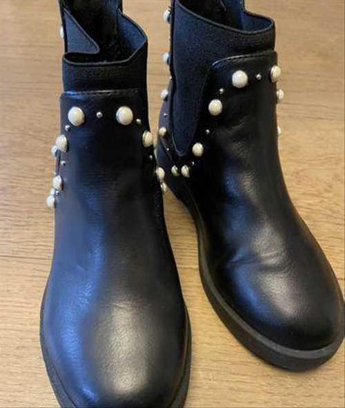 Сапоги для девочки zara 30 р