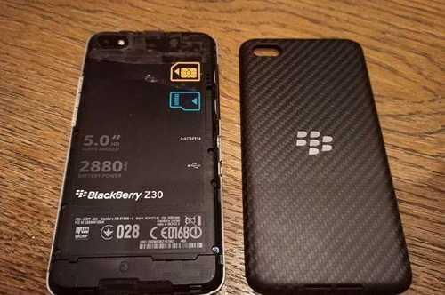 Телефон BlackBerry z30 разбит экран