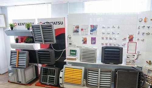 Наличие тепловентиляторов Sonniger Heater 5-80кВт