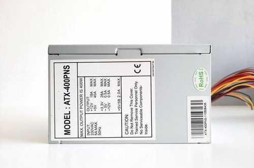 Блок питания 400w ATX-400PNS