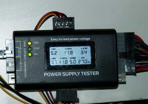 Тестер блока питания Power Supply Tester