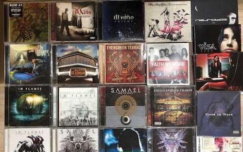 CD диски rock metal