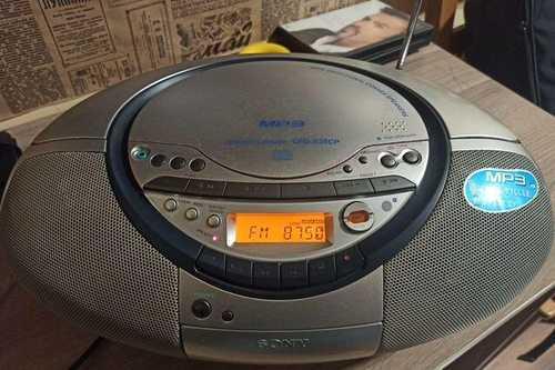 Бумбокс магнитофон сони sony радио кассета 30 вт