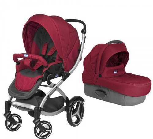 Коляска Chicco duo artic 2 в 1 практически новая