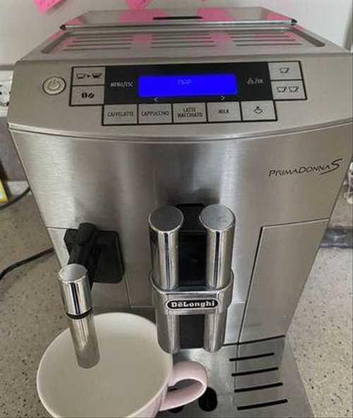 Кофемашина delonghi primadonna S