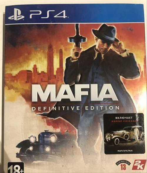 Mafia definitive edition ps4 + набор chicago