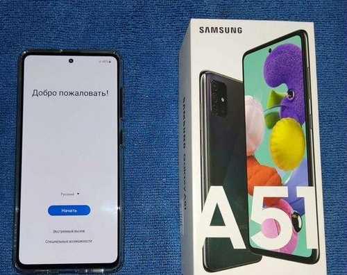 Samsung galaxy a51 новый, гарантия