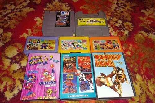 Игры NES, Super Famicom, Dendy, Sega