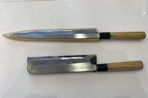 Японские кухонные ножи мастера Aritsugu янаги и ус