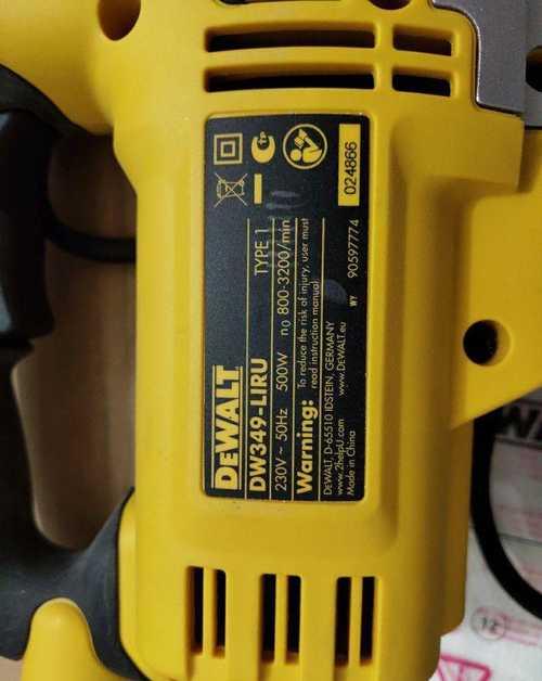 Лобзик DeWalt DW 349 liru