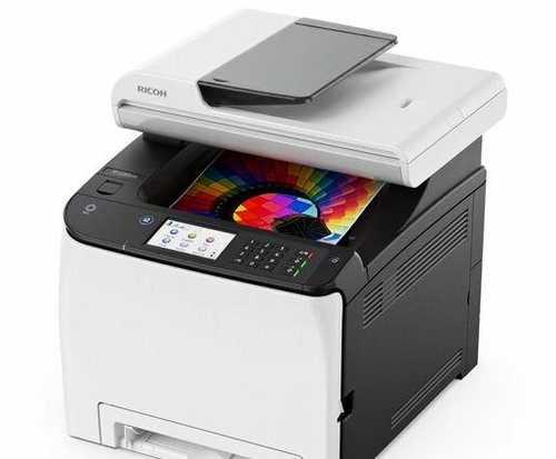 Мфу Ricoh SP C261SFNw, принтер, сканер, копир
