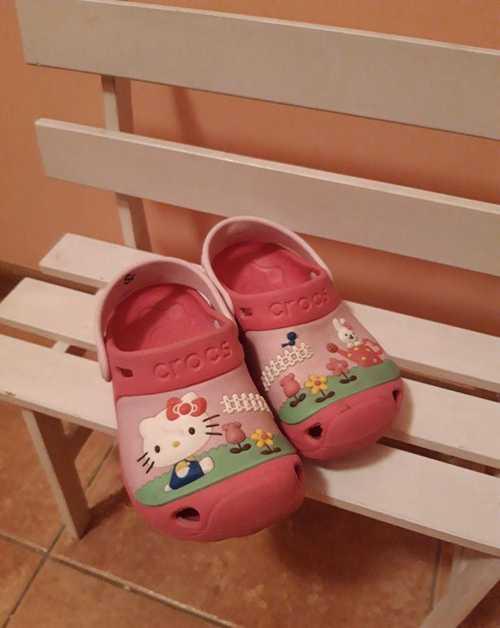 Кроксы\crocs hello Kitty оригинал
