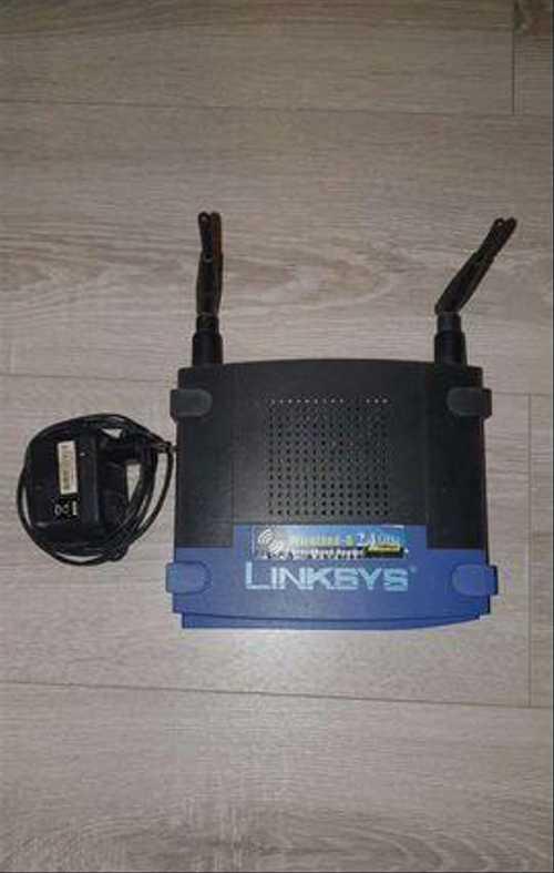 Роутер WiFi linksys wrt54g