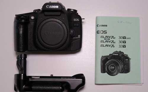 Пленочная камера Canon EOS 30v с батарейным блоком