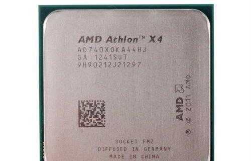 Процессор amd athlon x4 740 quad core