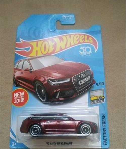 Машинка hot wheels super treasure hunt '17 Audi RS