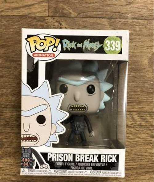 Фигурка funko POP rick AND morty: prison break ric