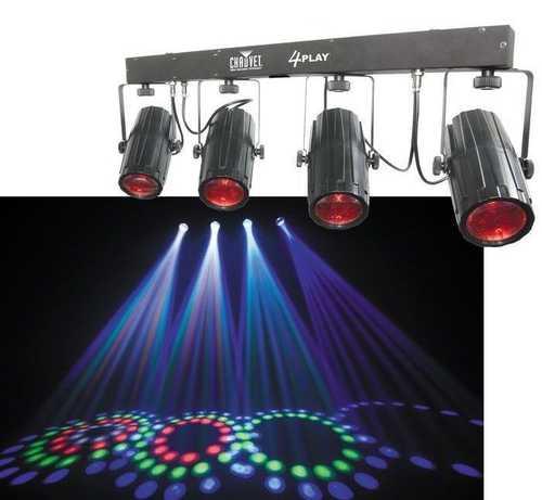 Chauvet-DJ 4 Play2 комплект из 4 LED эффектов