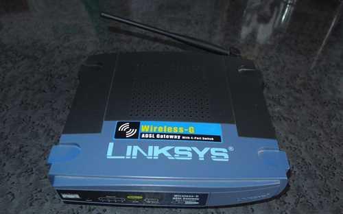 Wi-Fi роутер Linksys WAG-54G