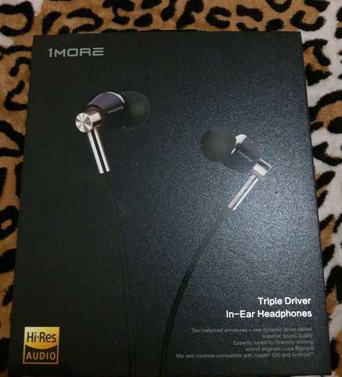 Наушники 1more triple driver in-ear headphones