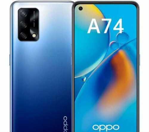 Телефон oppo A 74 Blue