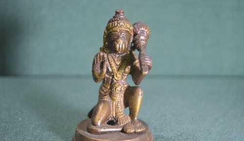 Бронзовая статуэтка "Бог Хануман Обезьяна" индуизм