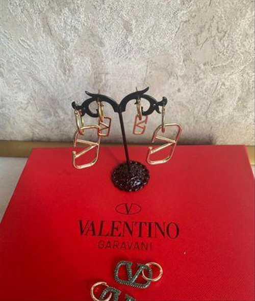 Серьги Valentino в ассортименте