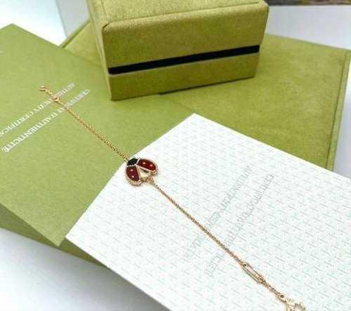 Божья коровка van cleef vgold