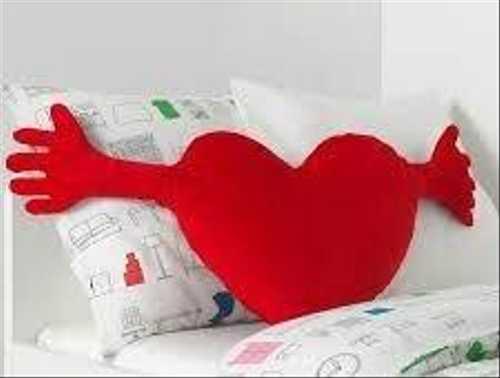 Подушка сердце из IKEA