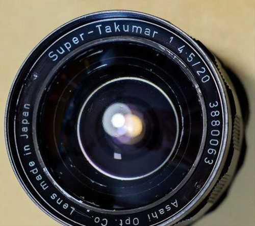 Super Takumar 20mm f4,5 сверхширик