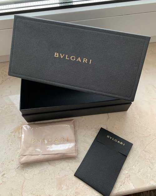Bvlgari коробка от очков с пыльником
