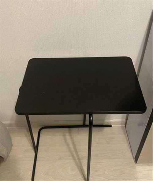 Икеа риан Придиванный столик, черный 55x40 см