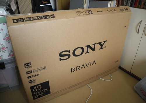 Коробка от телевизора Sony KD-49XF7096, 49"