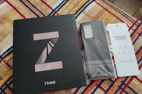 Коробка Samsung Z Fold 2 с imei + Чехол + Пленка
