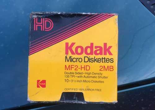 Дискеты новые 10 шт Kodak MF2-HD