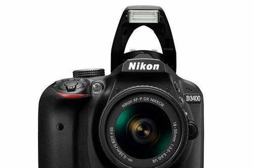 Nikon D3400 kit 18-55mm новый в упаковке