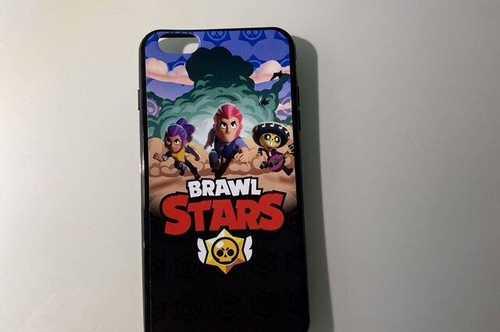 Чехол для iPhone 6 plus Brawl stars