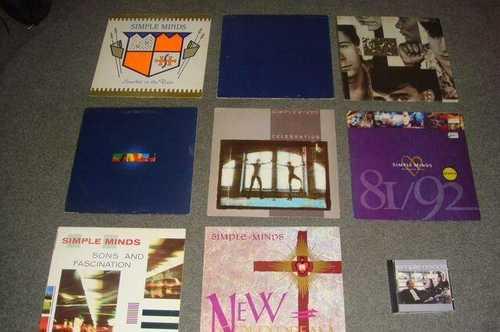 Коллекция винила Simple Minds 8LP