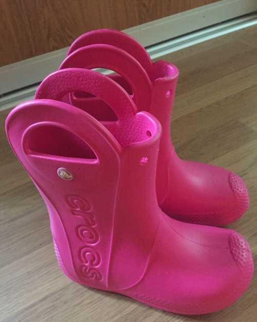 Сапоги Crocs новые с 13(30)