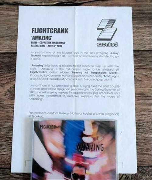 Flightcrank Amazing CD, Leeroy Thornhill, Prodigy