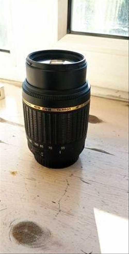 Объектив Tamron AF 55-200mm f/4-5,6 Di II LD macro
