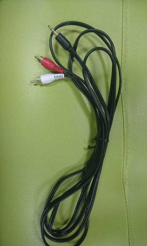 Аудио-кабель соединительный 3.5 mm jack - RCA x2