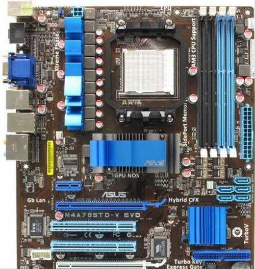 Asus M4A785TD-V EVO AM3 AMD 785G ATX 4DDR3