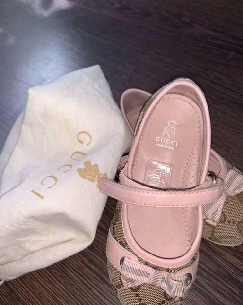 Туфли детские Gucci
