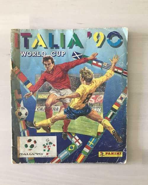 Альбом Panini Italia 1990 чемпионат мира