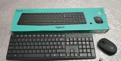 Комплект клавиатура + мышь Logitech MK235
