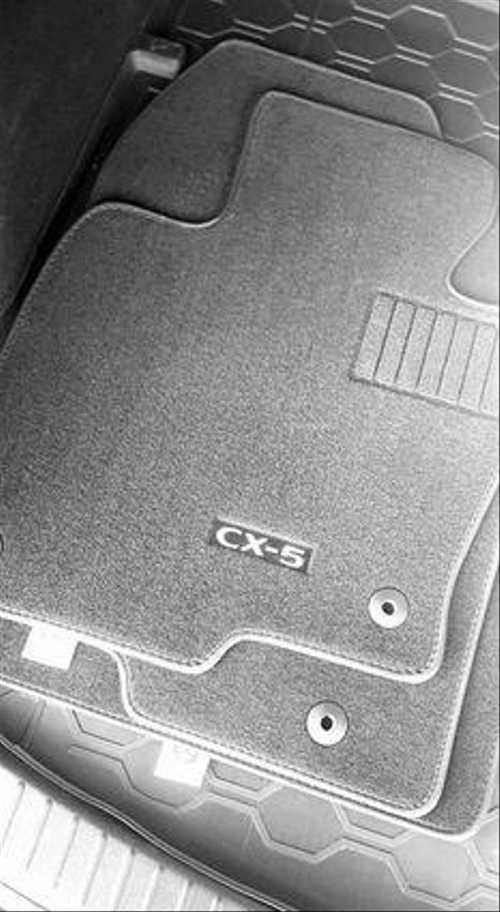 Коврики салона текстильные Mazda CX-5 (2017-по н.в