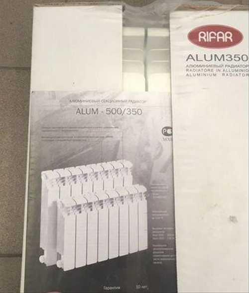 Радиатор алюминиевый Rifar Alum 350*4