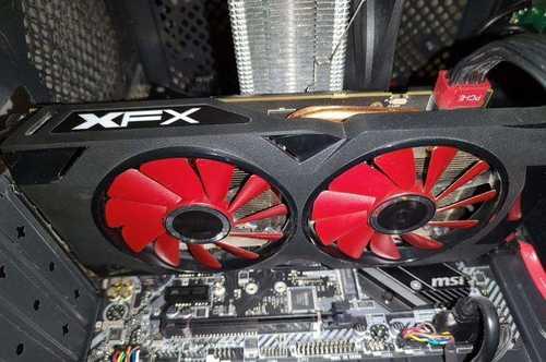 Видеокарта XFX BLK radion RX570 4GB