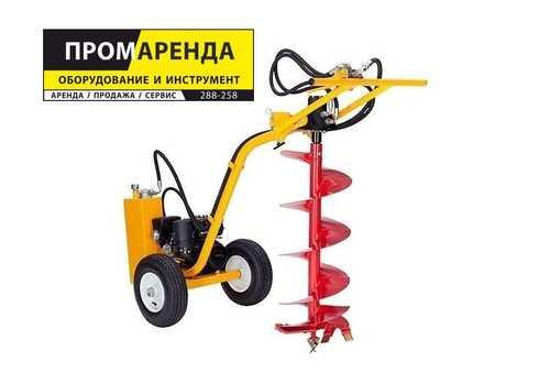 Гидравлический мотобур Iron Mole Element 15 прокат